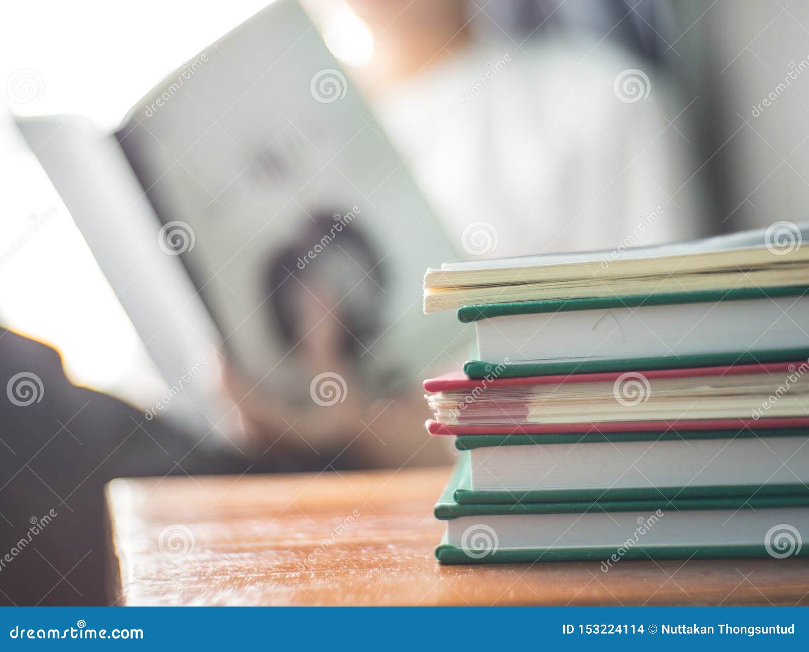Read Books, Increase Knowledge on Weekends. Stock Photo - Image of book ...