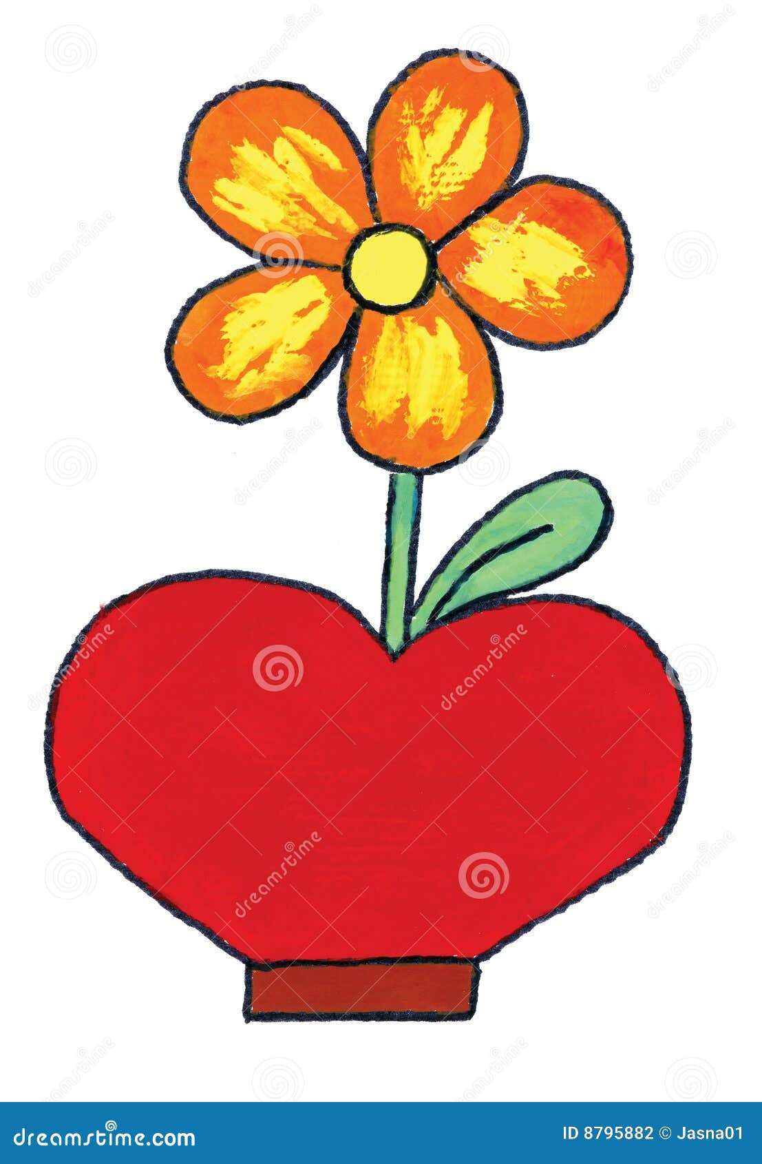 Read heart stock illustration. Illustration of love, heart - 8795882