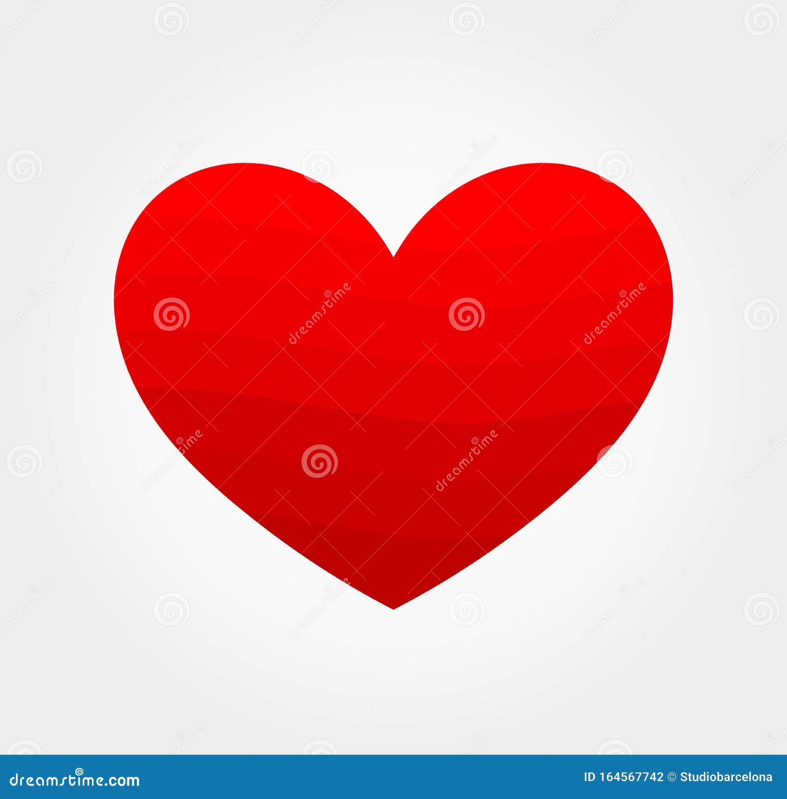 Read heart icon stock vector. Illustration of graphic - 164567742