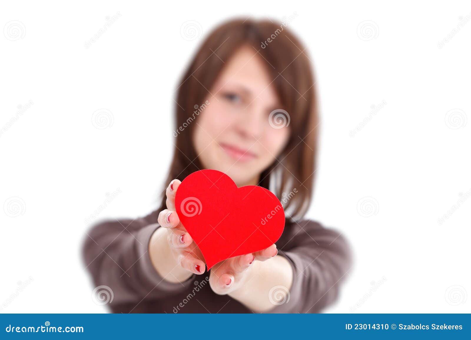 Read heart for you! stock photo. Image of romance, charming - 23014310