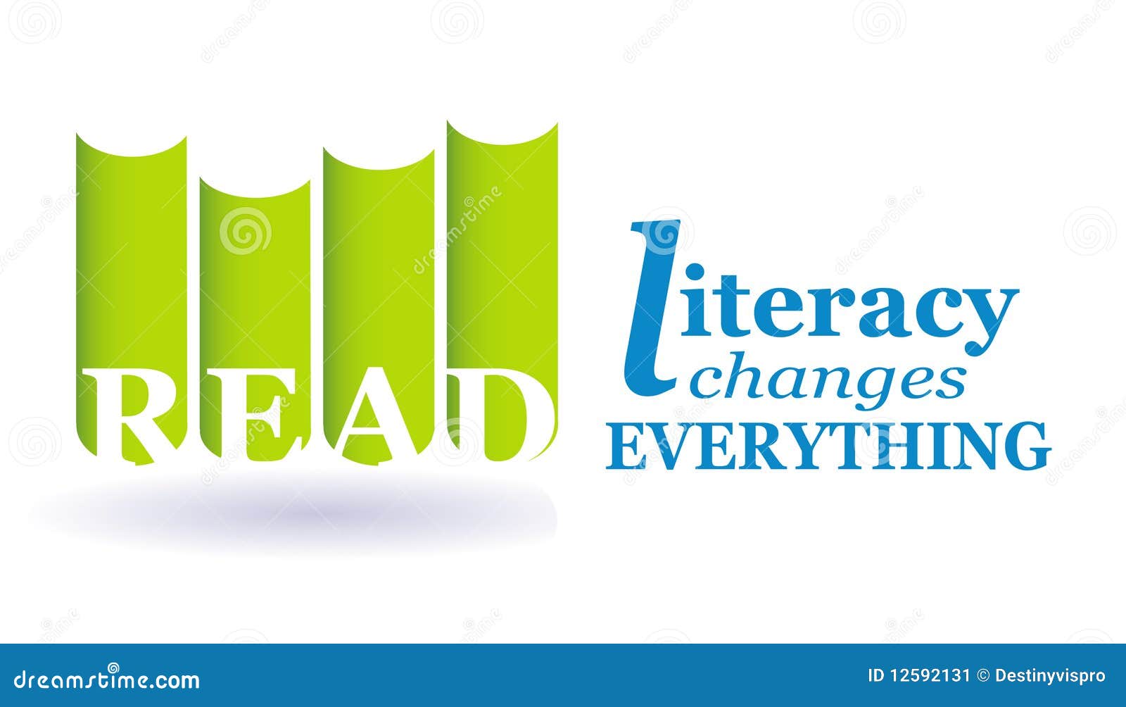 Read Literacy stock illustration. Illustration of comprehension - 12592131