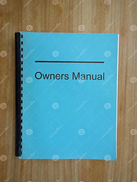 Read the manual stock photo. Image of information, manual - 110006180