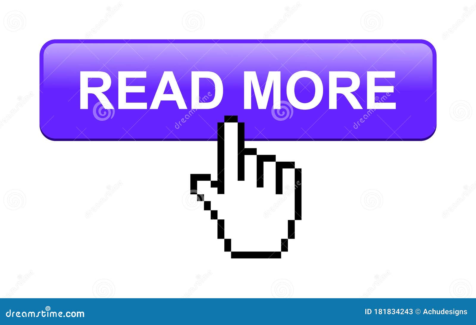 Read more button stock vector. Illustration of graphic - 181834243