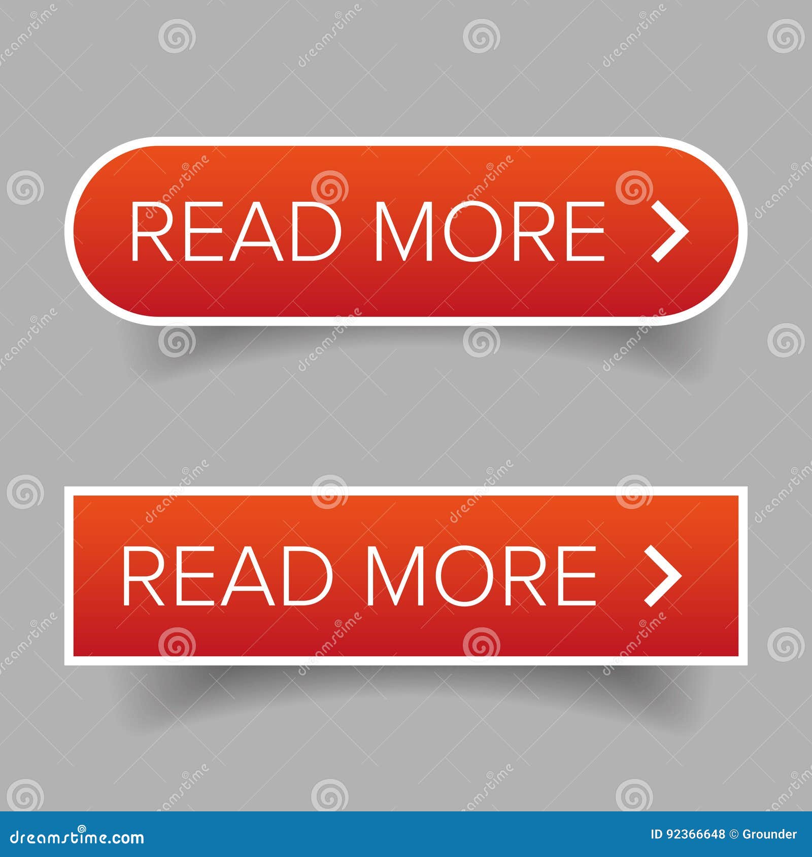 Read more button vector stock vector. Illustration of modern - 92366648
