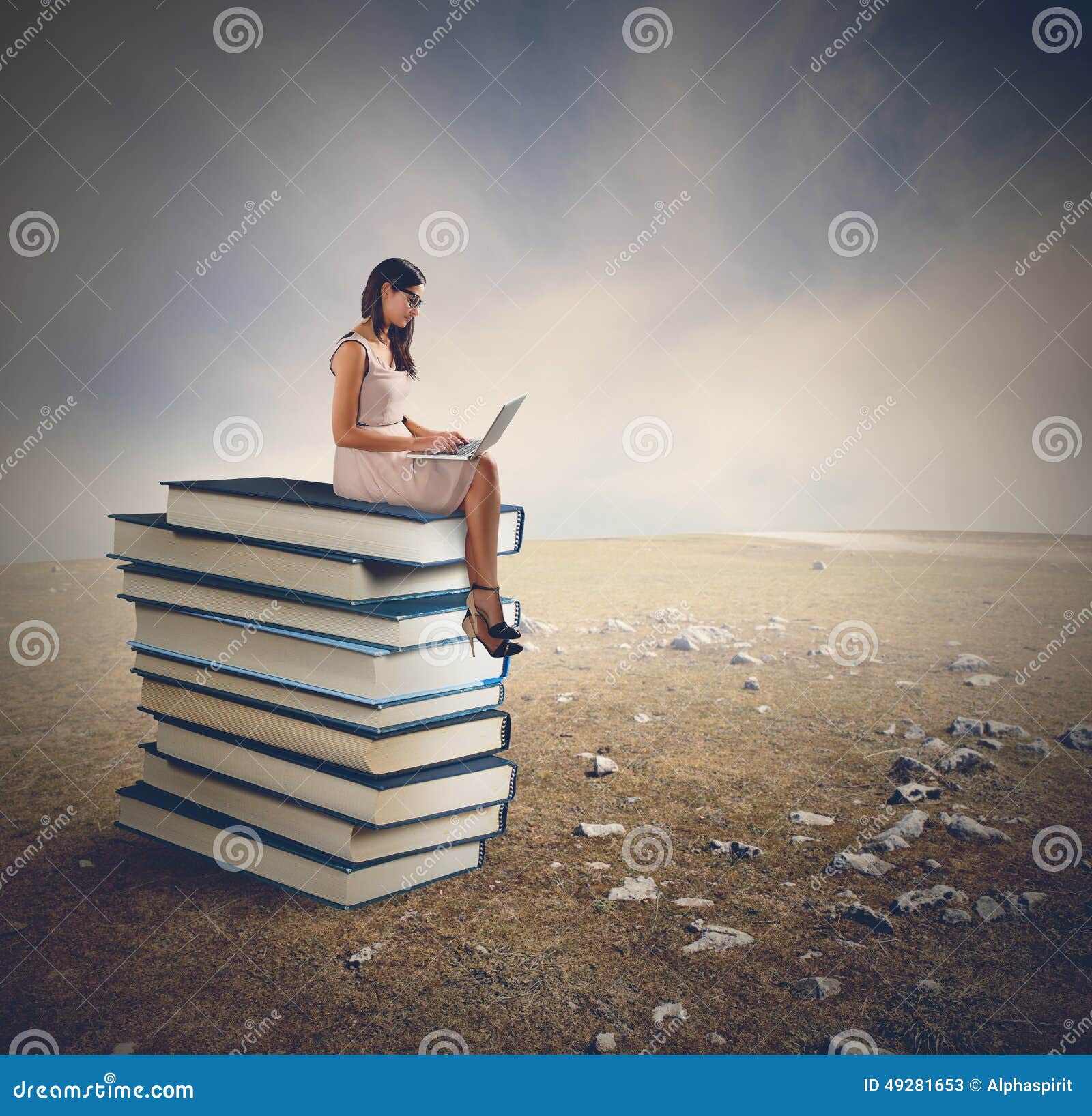 Read and relax stock image. Image of modernization, books - 49281653
