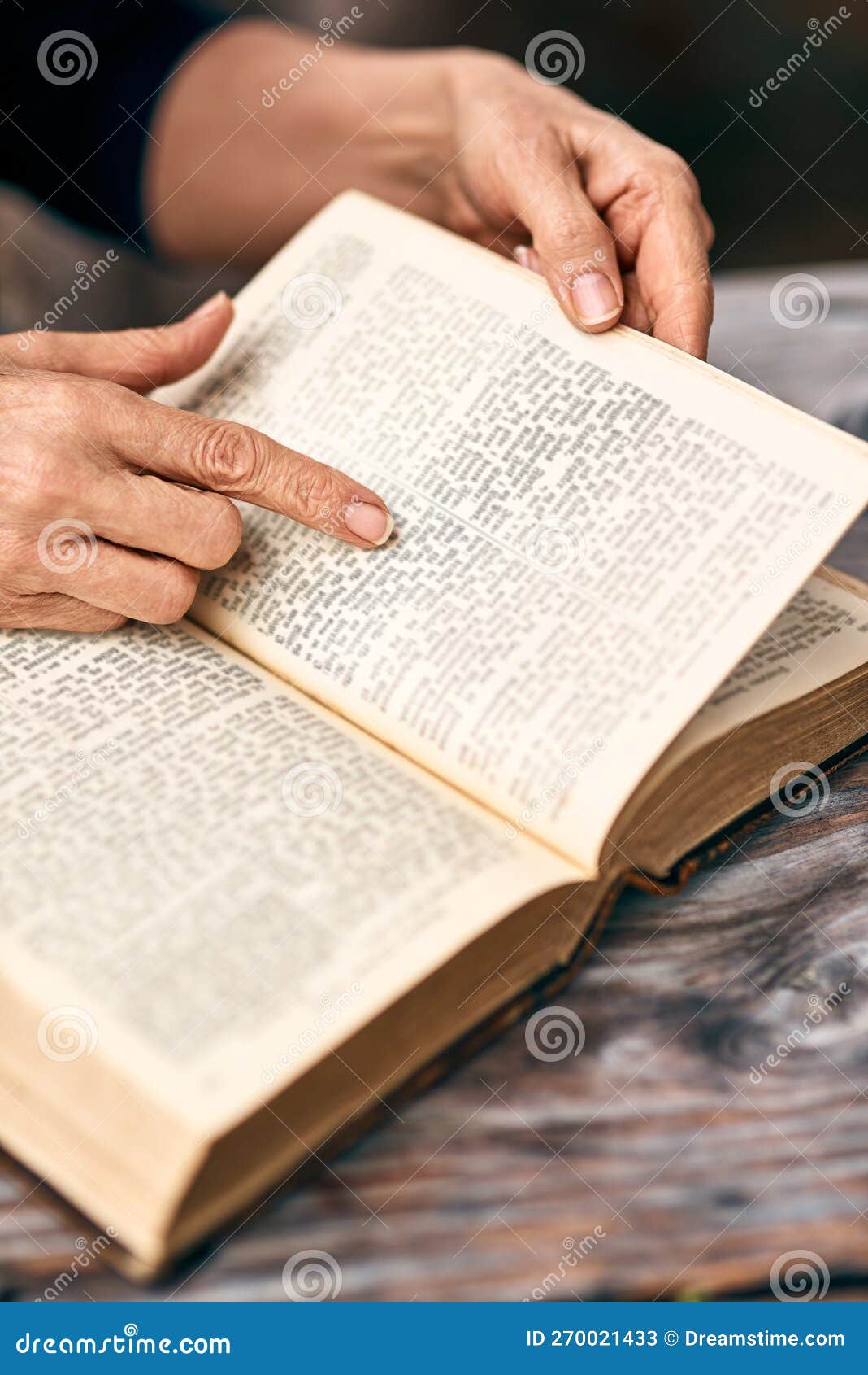 Read Something Worth Reading. an Unrecognizable Woman Reading a Book ...