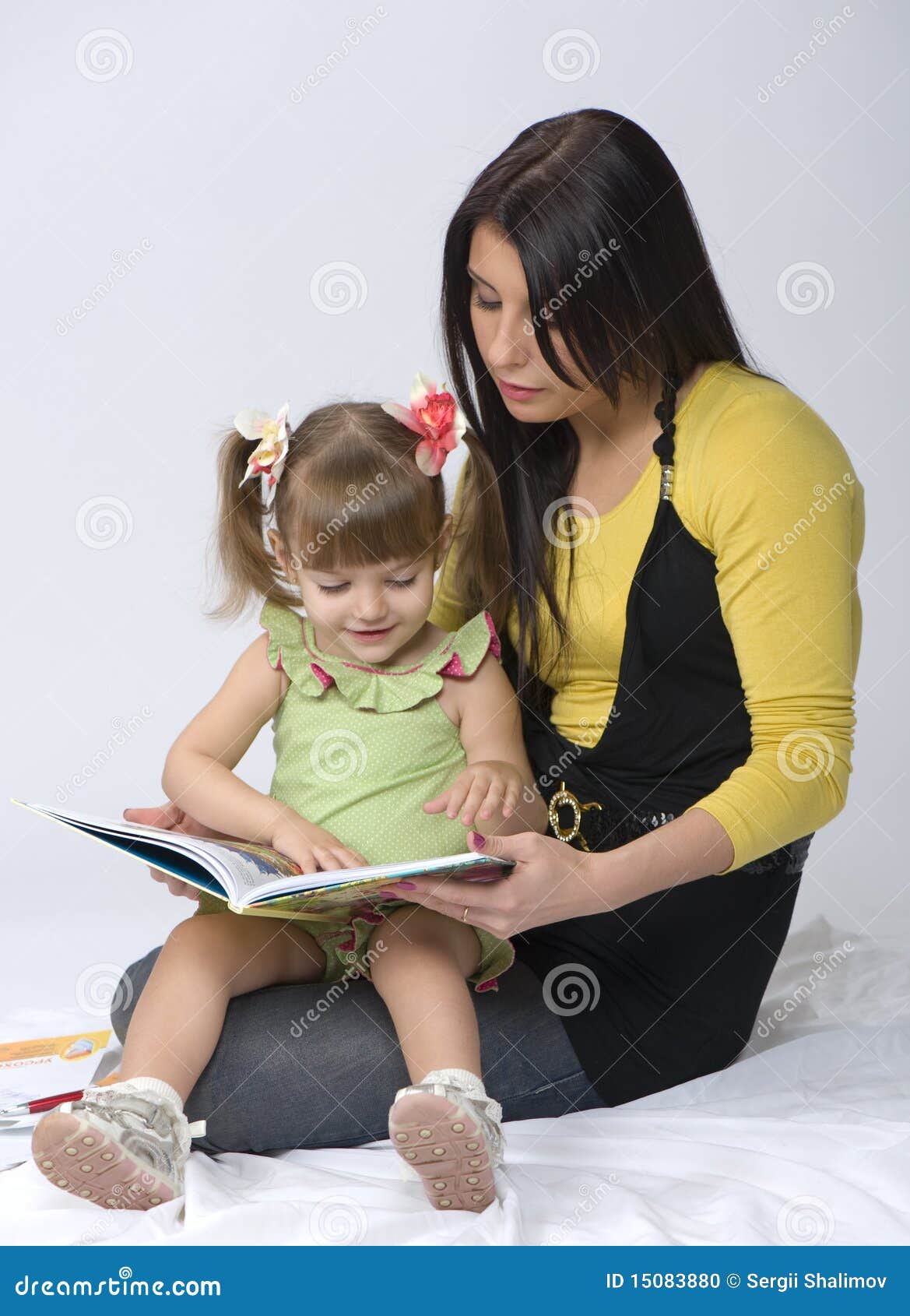 Read together stock photo. Image of young, read, beautiful - 15083880