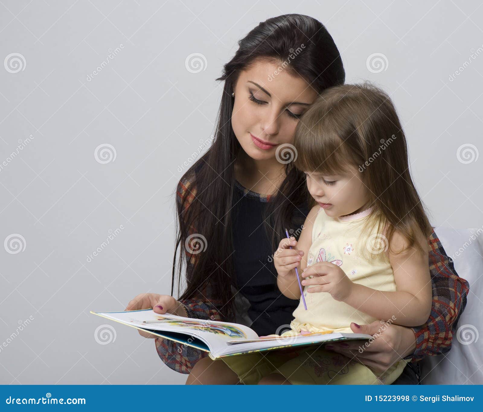 Read together stock photo. Image of leisure, smile, cute - 15223998