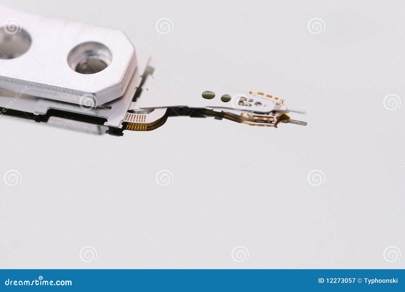 Read and write head stock image. Image of digital, harddrive - 12273057