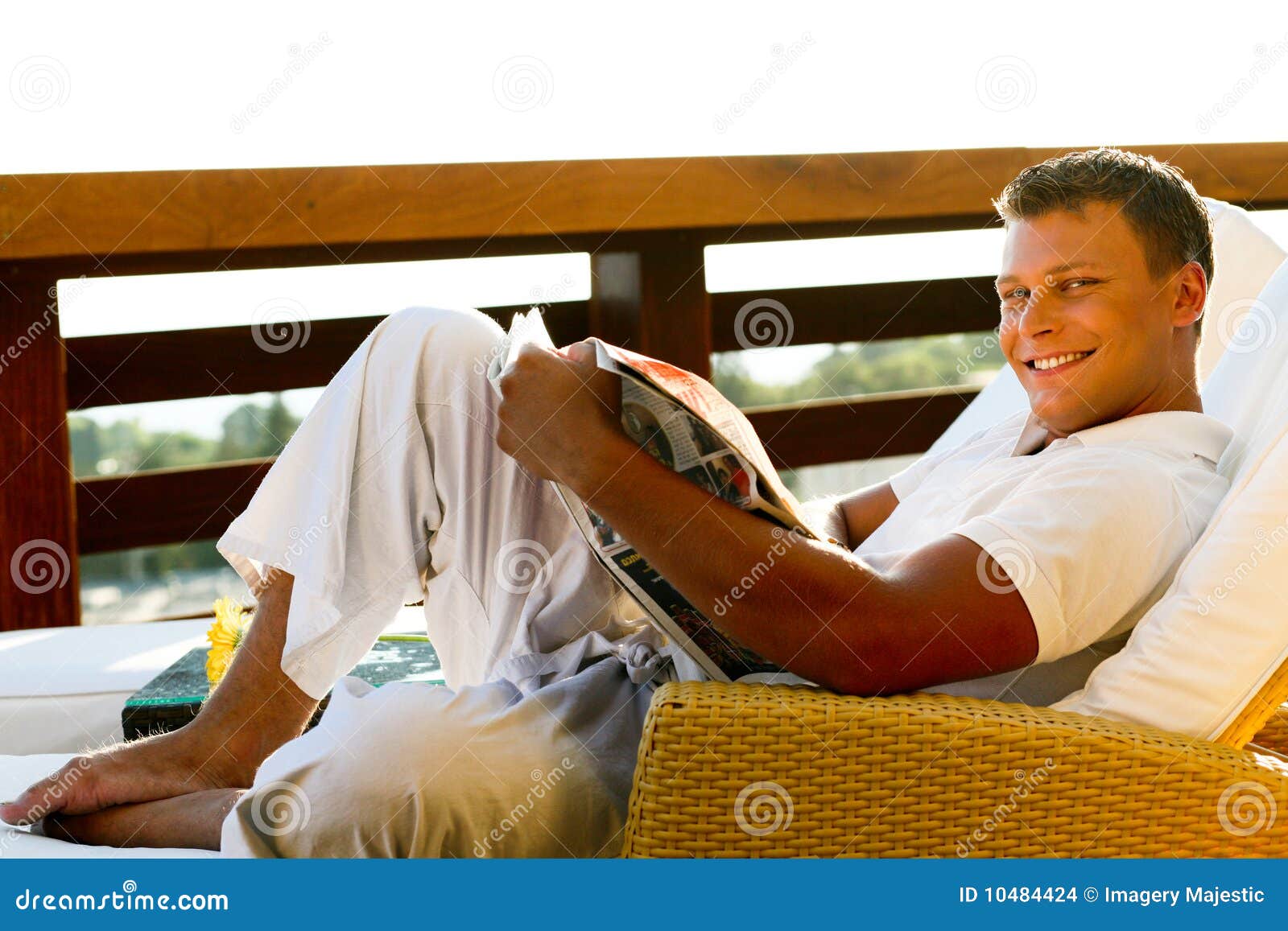 Reader stock photo. Image of readers, smile, male, reader - 10484424