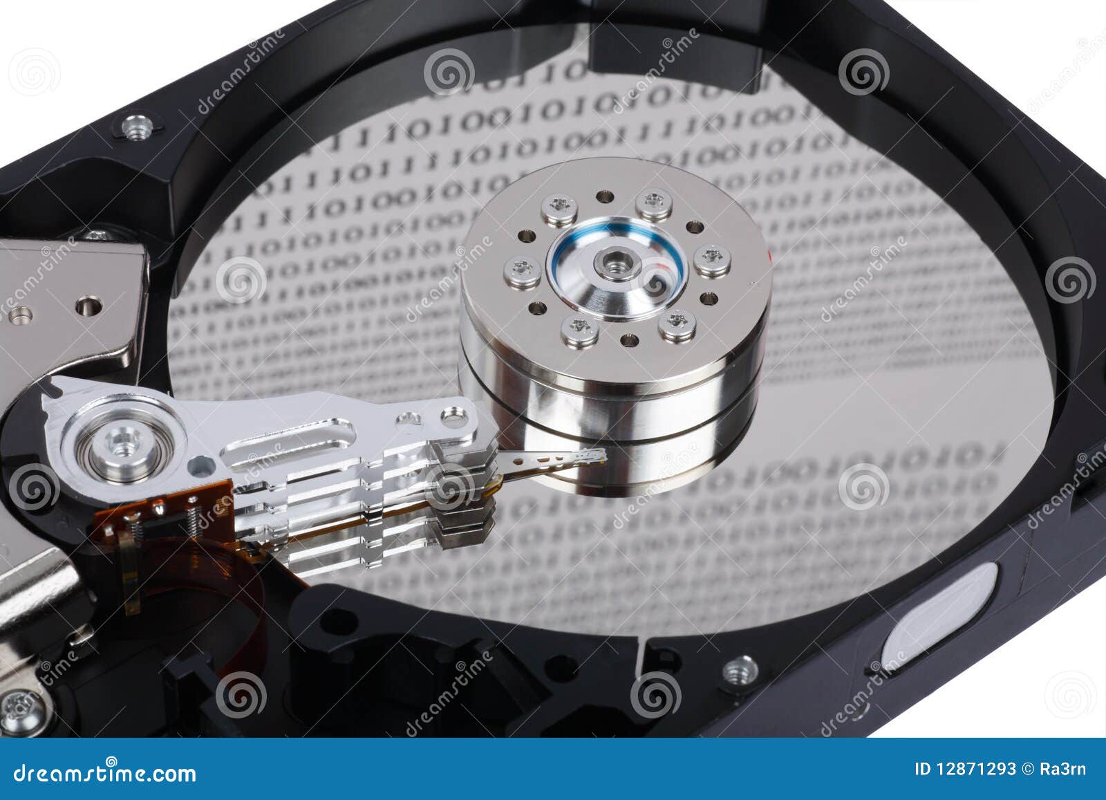 Reader Hard Disk stock image. Image of people, mirror - 12871293