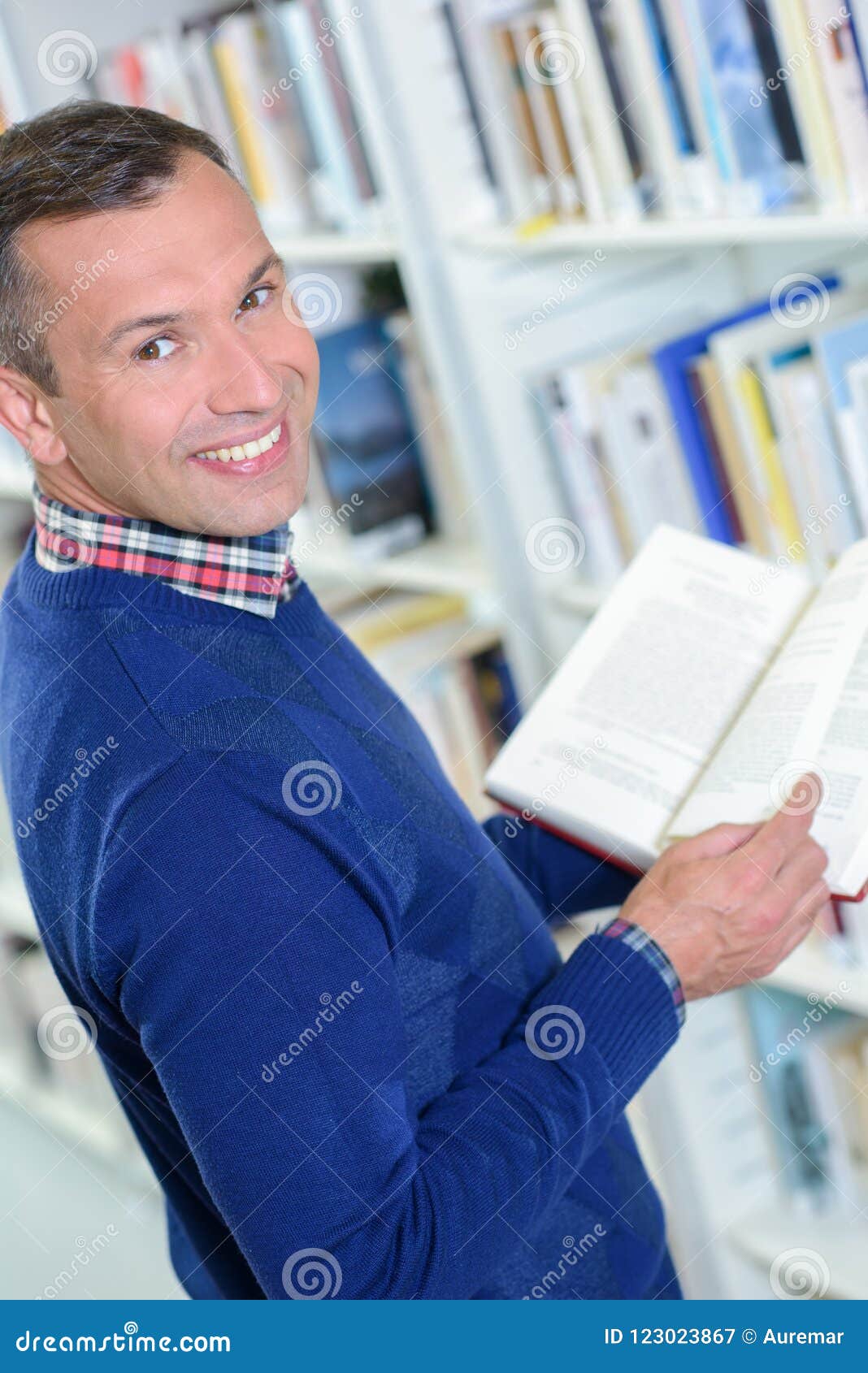 Reader holding a book stock image. Image of pharagraph - 123023867