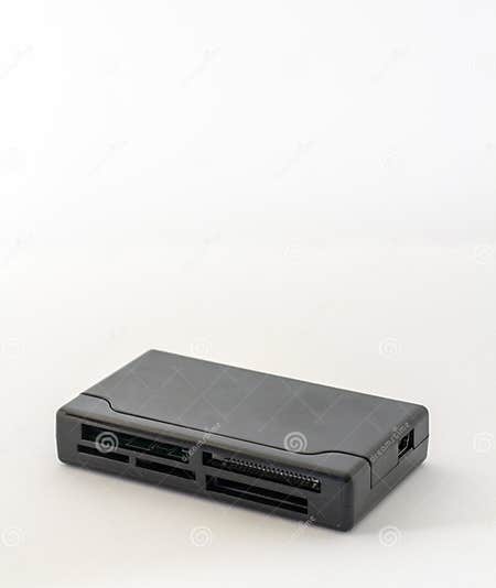 Reader of Various Memory Cards Stock Photo - Image of memory, device ...