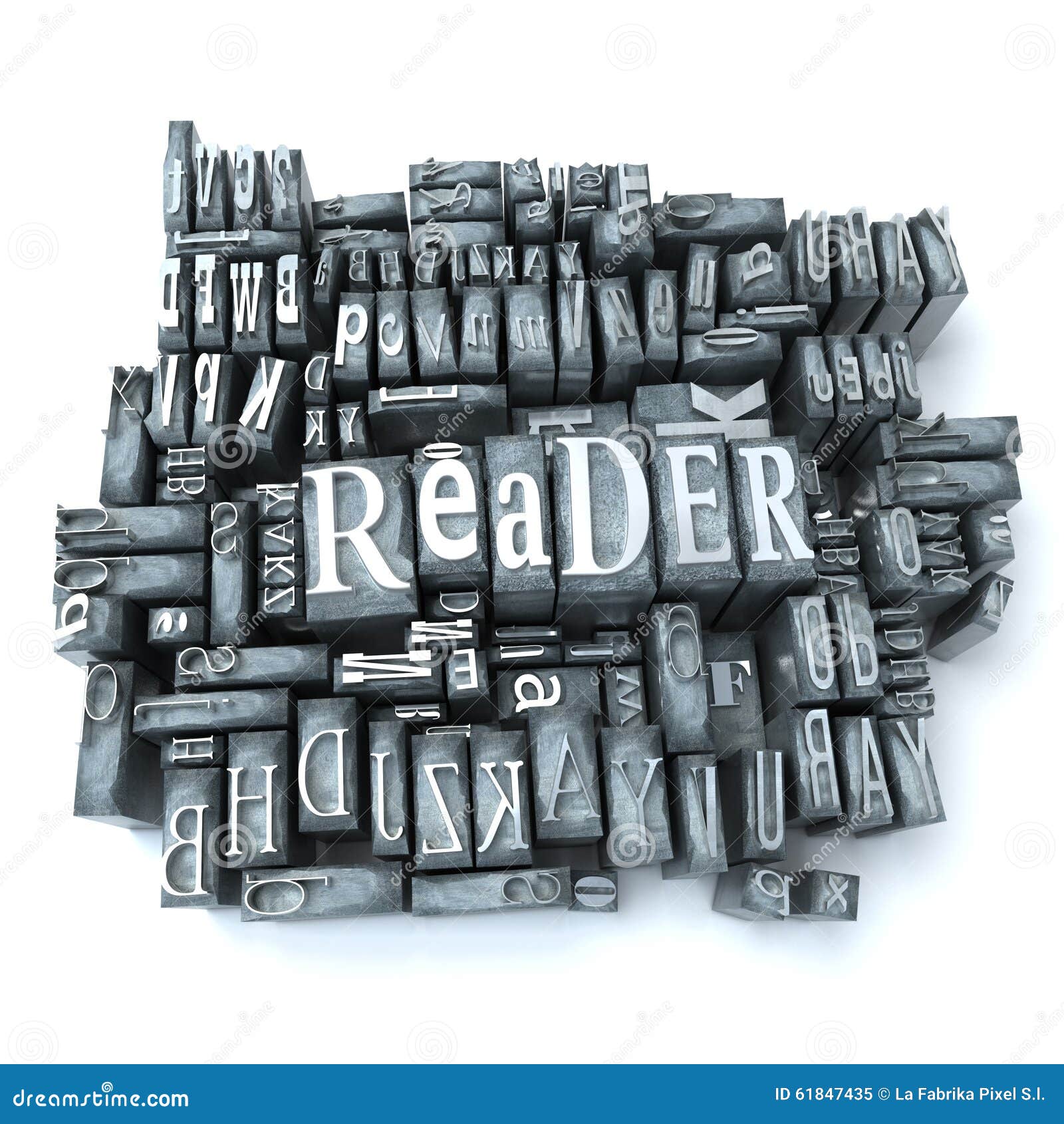 Reader stock illustration. Illustration of news, background - 61847435