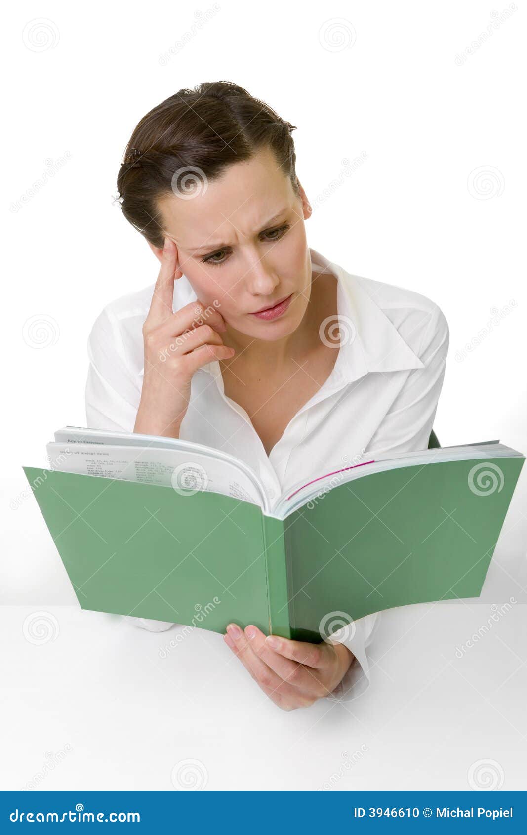 Reading stock photo. Image of caucasian, leisure, clothing - 3946610