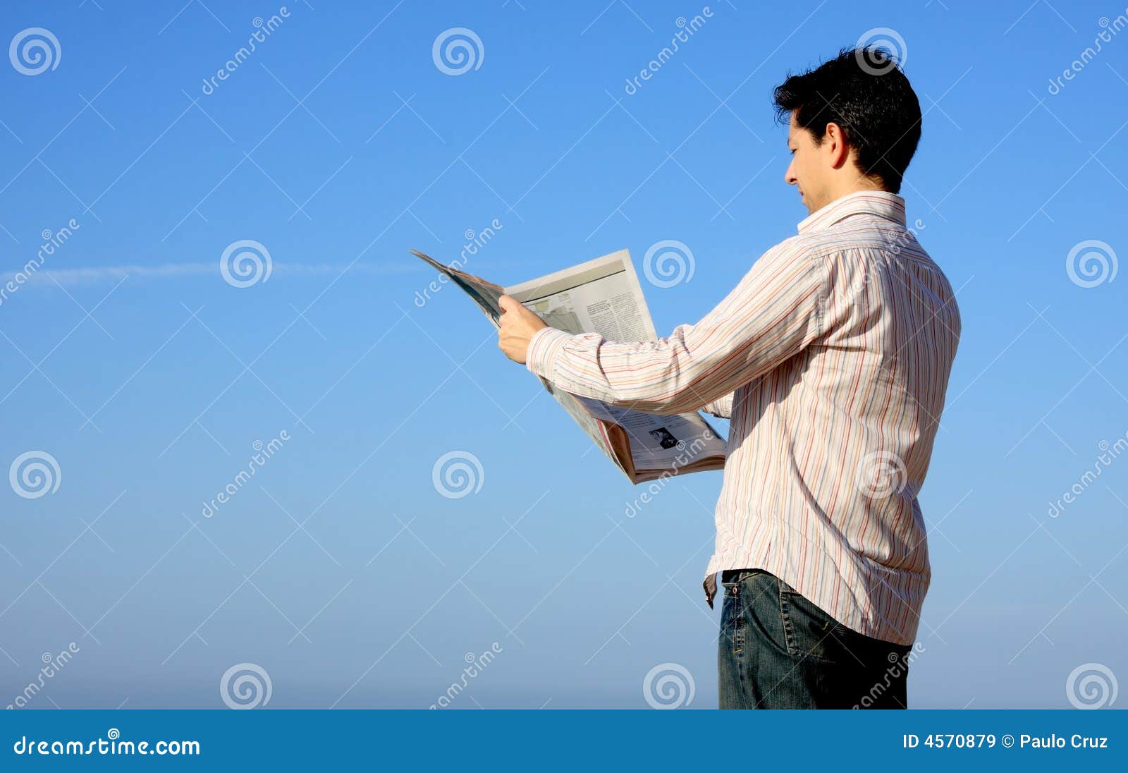 Reading stock image. Image of casual, relax, adult, read - 4570879