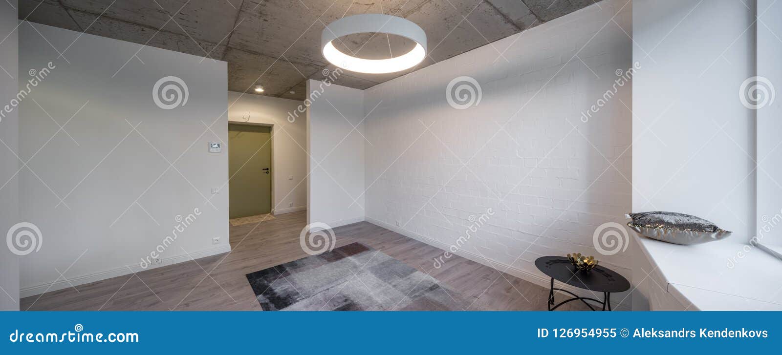 Rest Zone in a Modern Apartment. Reading Area in Studio Apartments.n ...