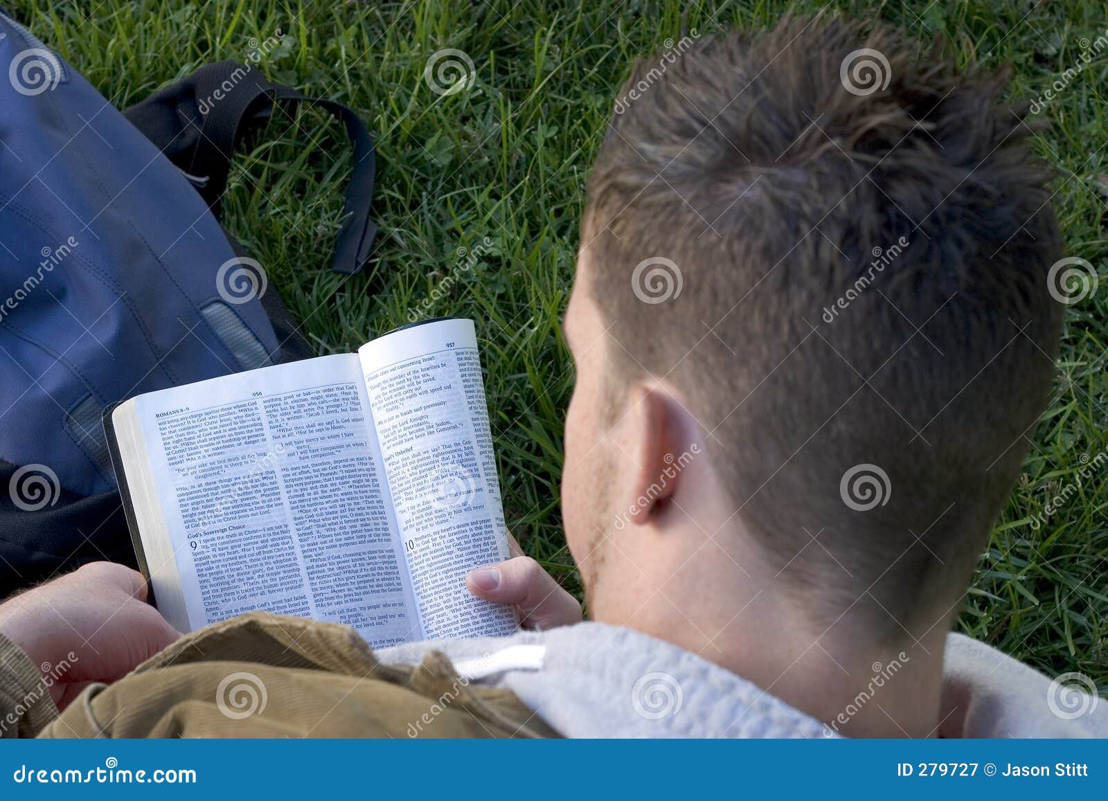 Reading Bible stock image. Image of people, young, boys - 279727