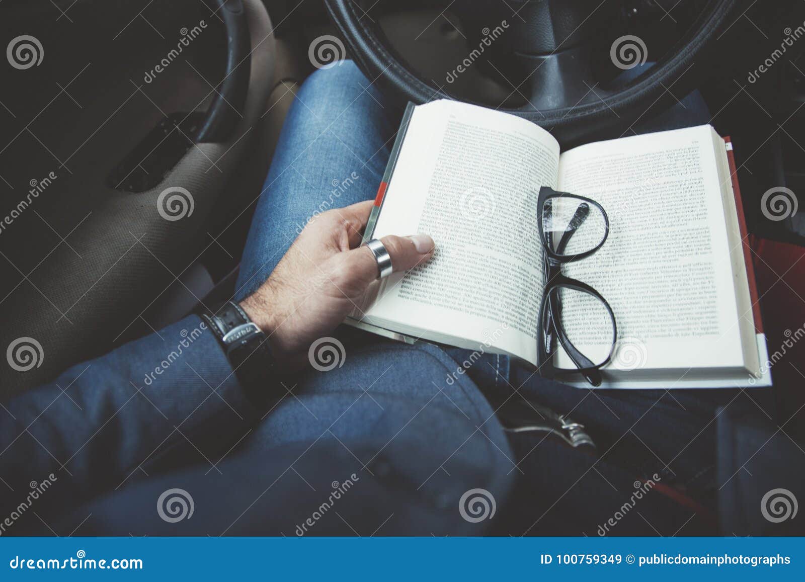 Reading Book Picture. Image: 100759349