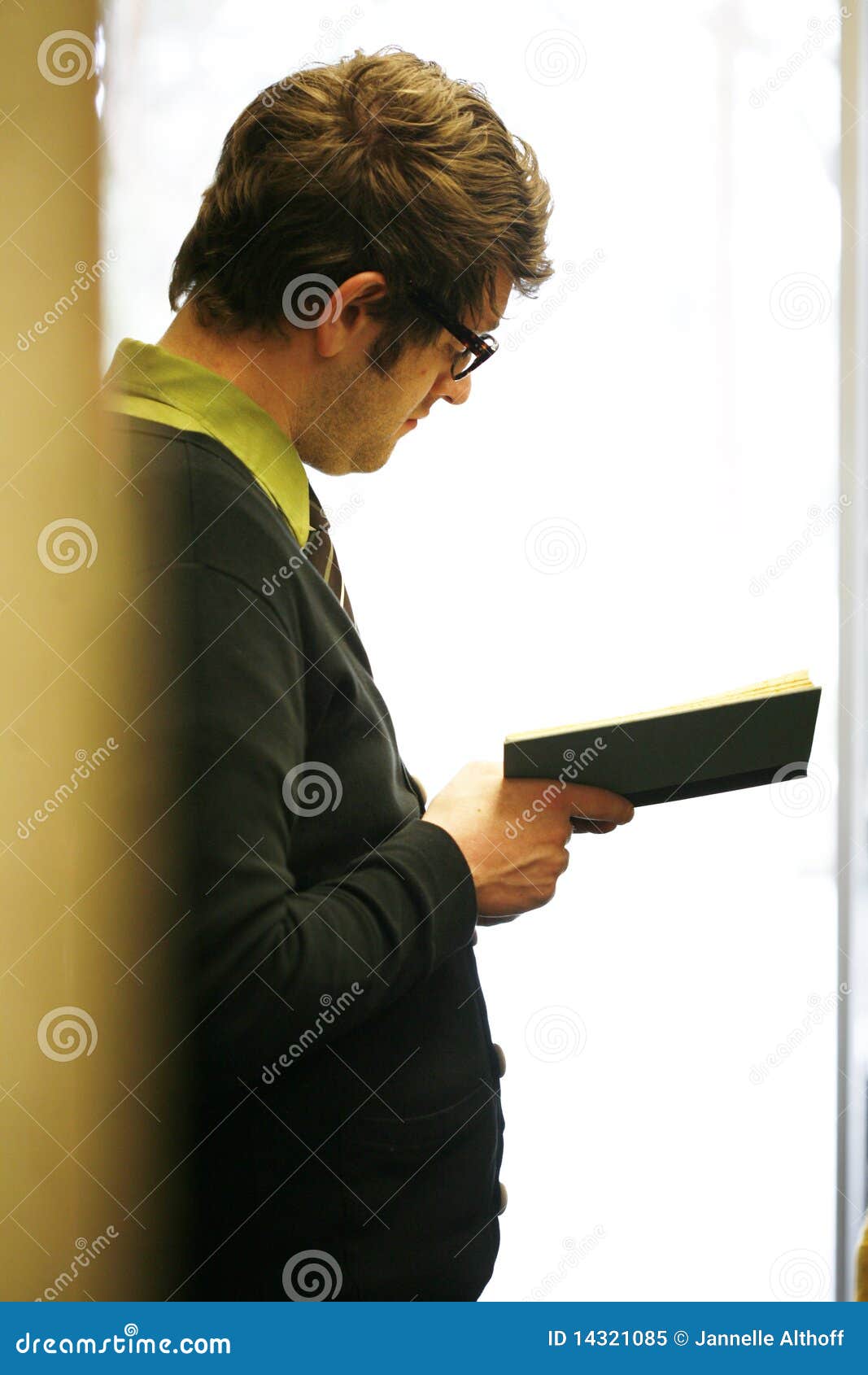 Reading book stock image. Image of university, novel - 14321085