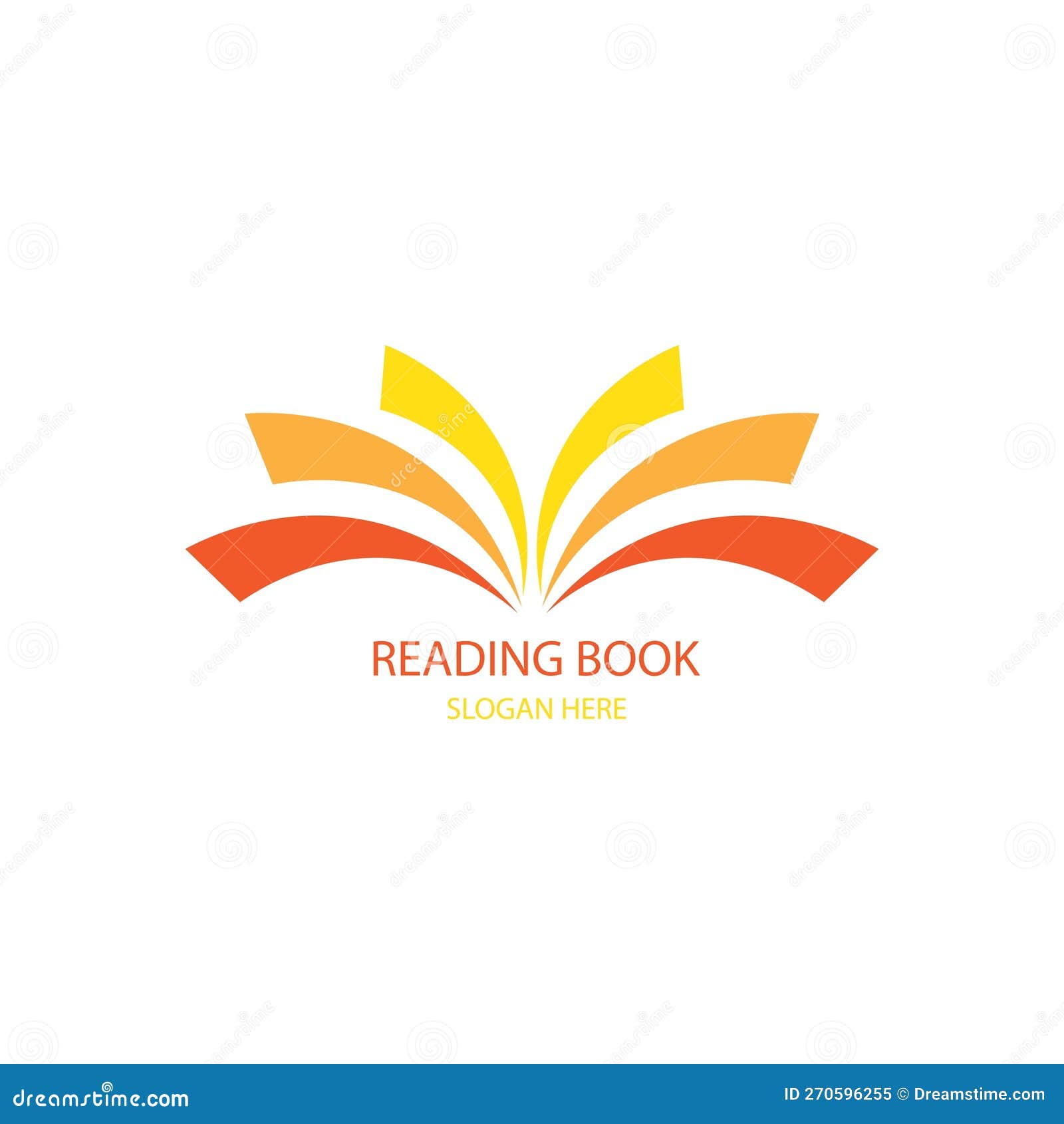Reading Book Icon Logo Free Vector Stock Vector - Illustration of brand ...