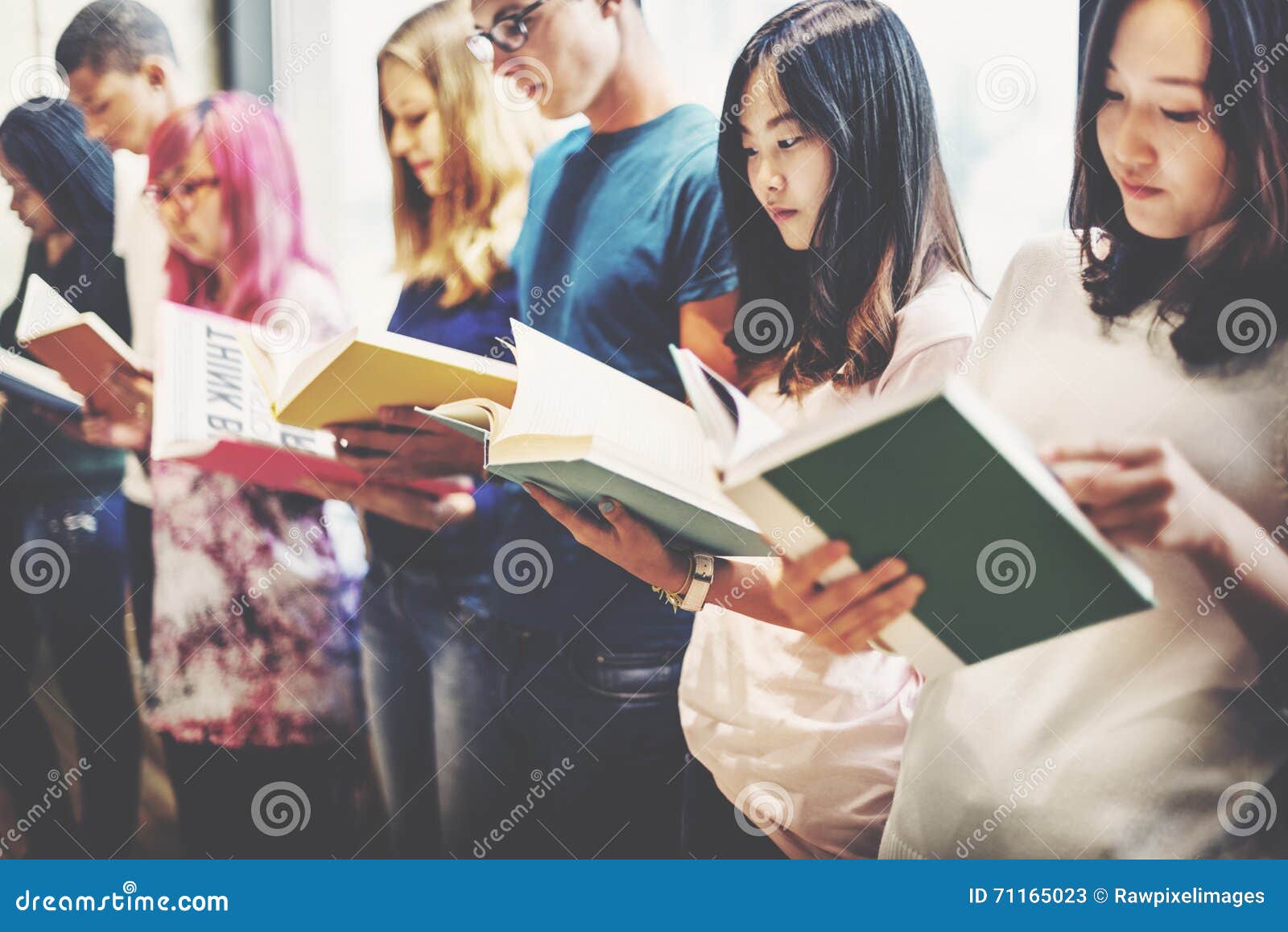 Reading Book Knowledge Information Classmate Concept Stock Image ...
