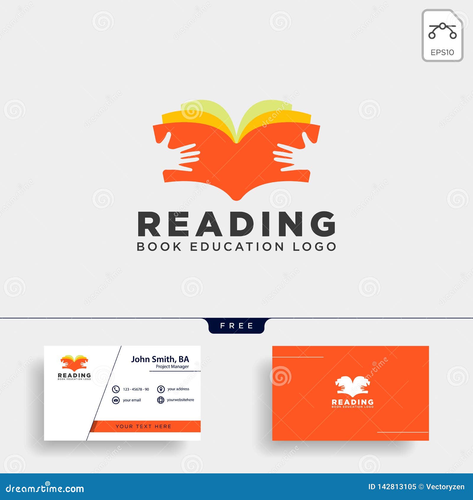 Reading Book Magazine Education Simple Logo Template Vector ...