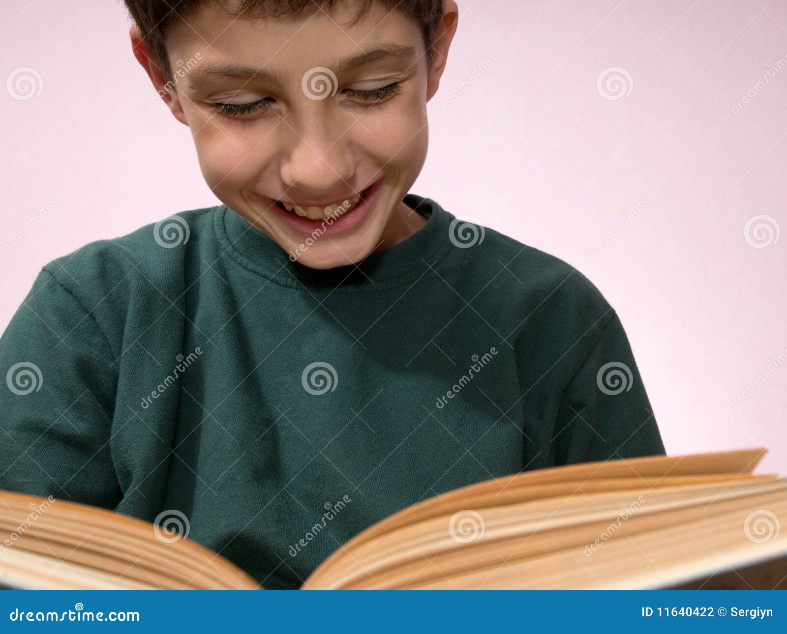 Reading boy stock photo. Image of single, book, closeup - 11640422