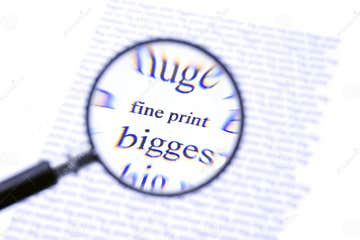 Reading the Fine Print stock photo. Image of letters, enlarging - 4641732
