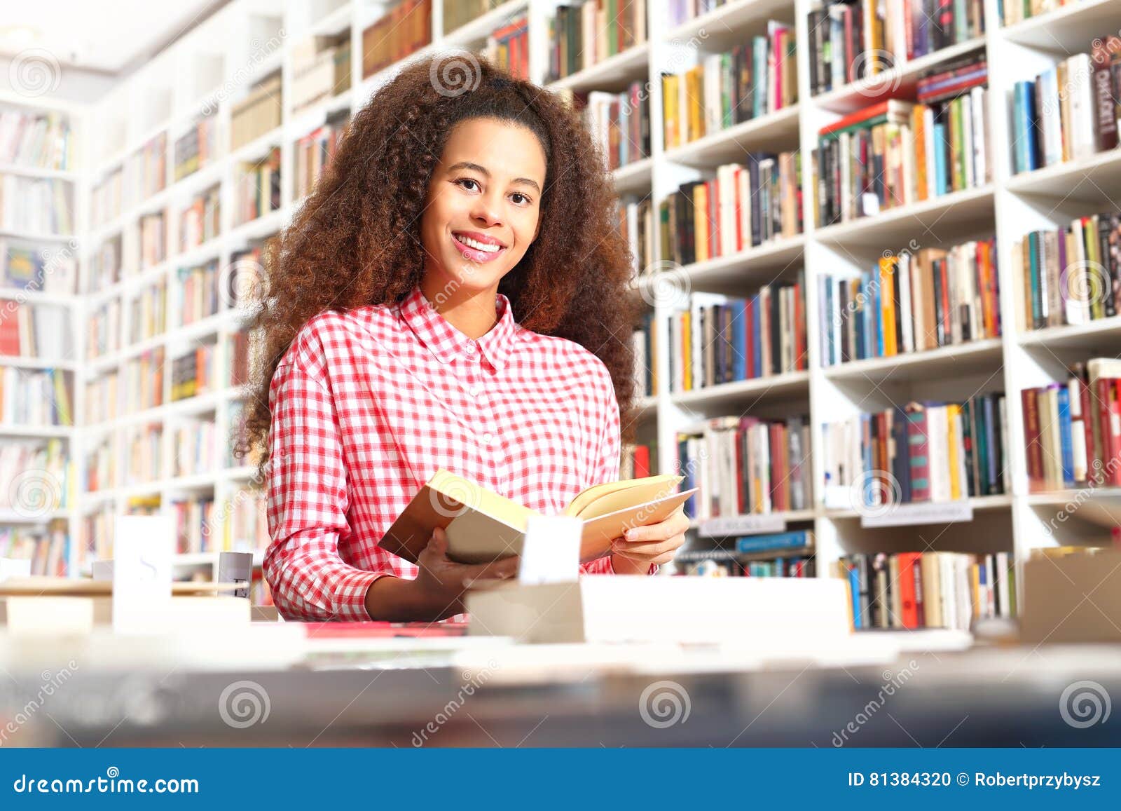 Reading stock photo. Image of learning, library, bookcase - 81384320