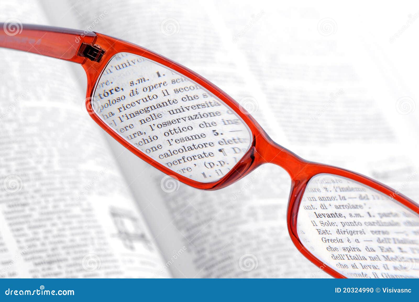 Reading Glasses On Eye Chart Royalty-Free Stock Photography ...