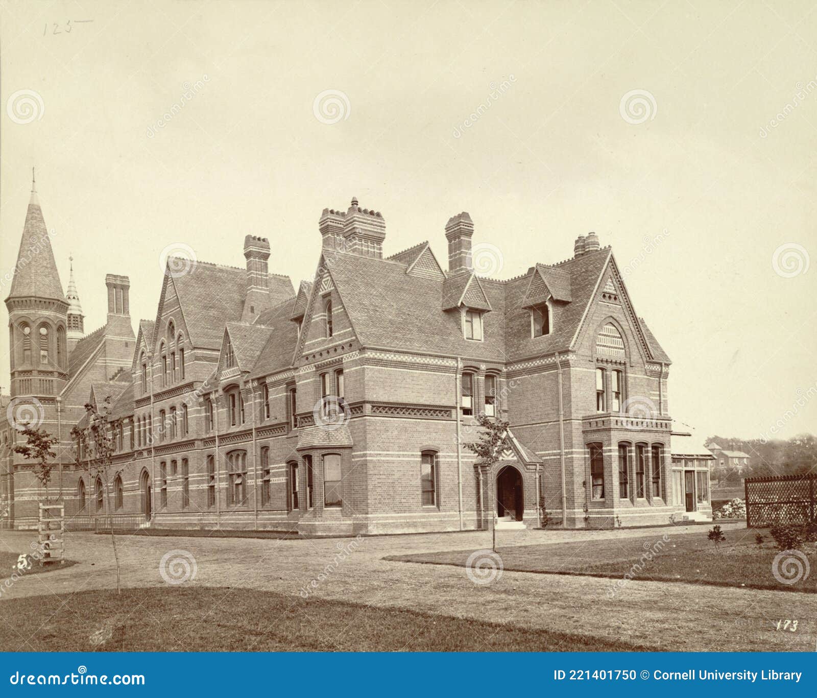 Reading. Grammar School And Master's House Picture. Image: 221401750