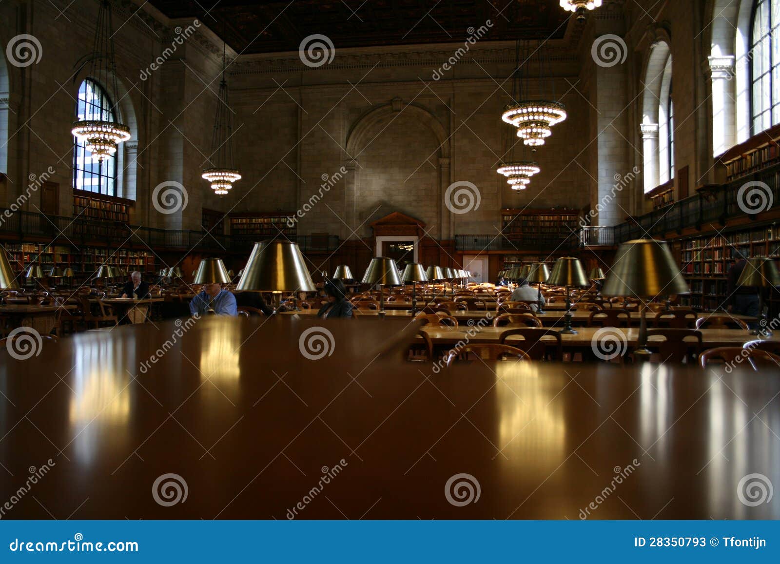 Reading Hall Public Library New York Editorial Stock Photo - Image of ...