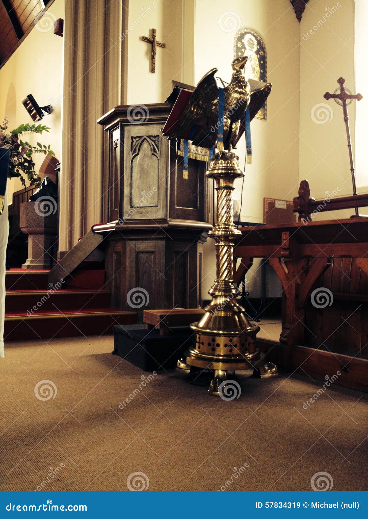 Reading lectern editorial stock image. Image of read - 57834319