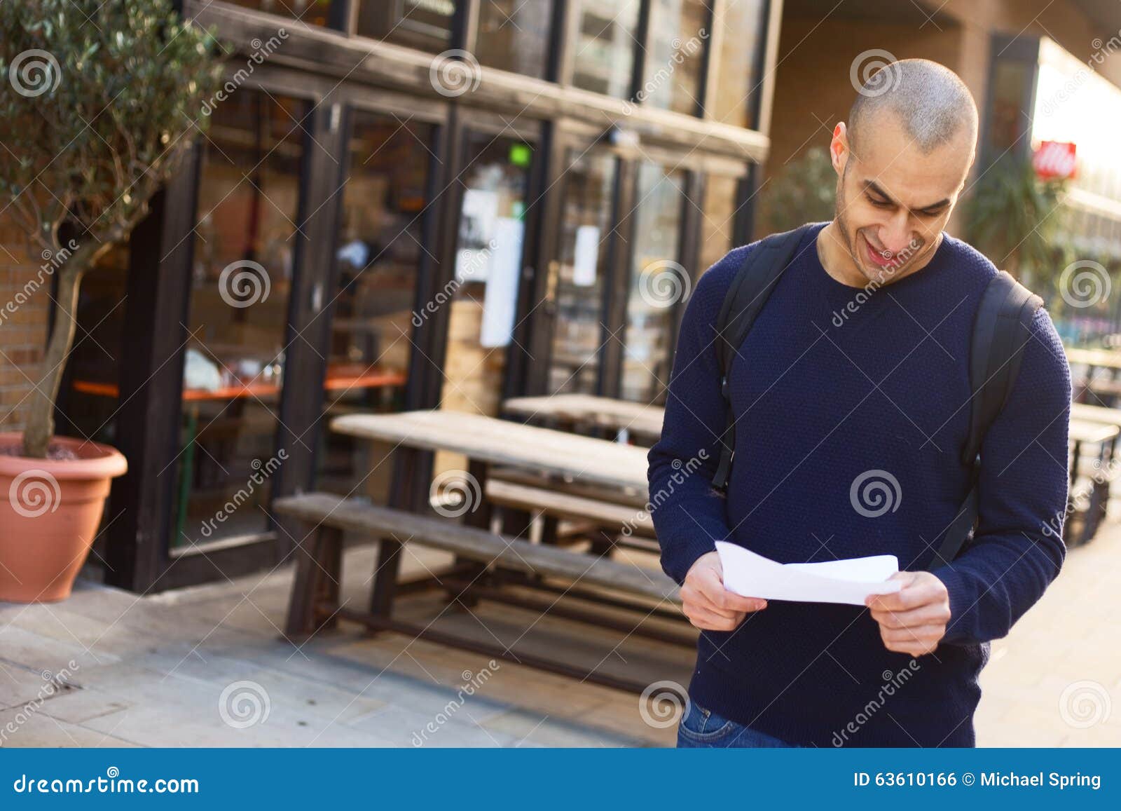 Reading a letter stock photo. Image of note, adult, communication ...