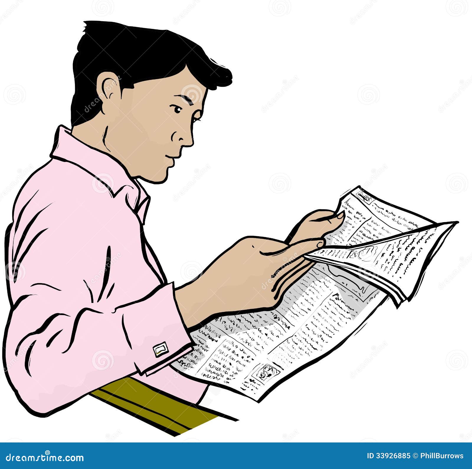 Reading man stock illustration. Illustration of story - 33926885