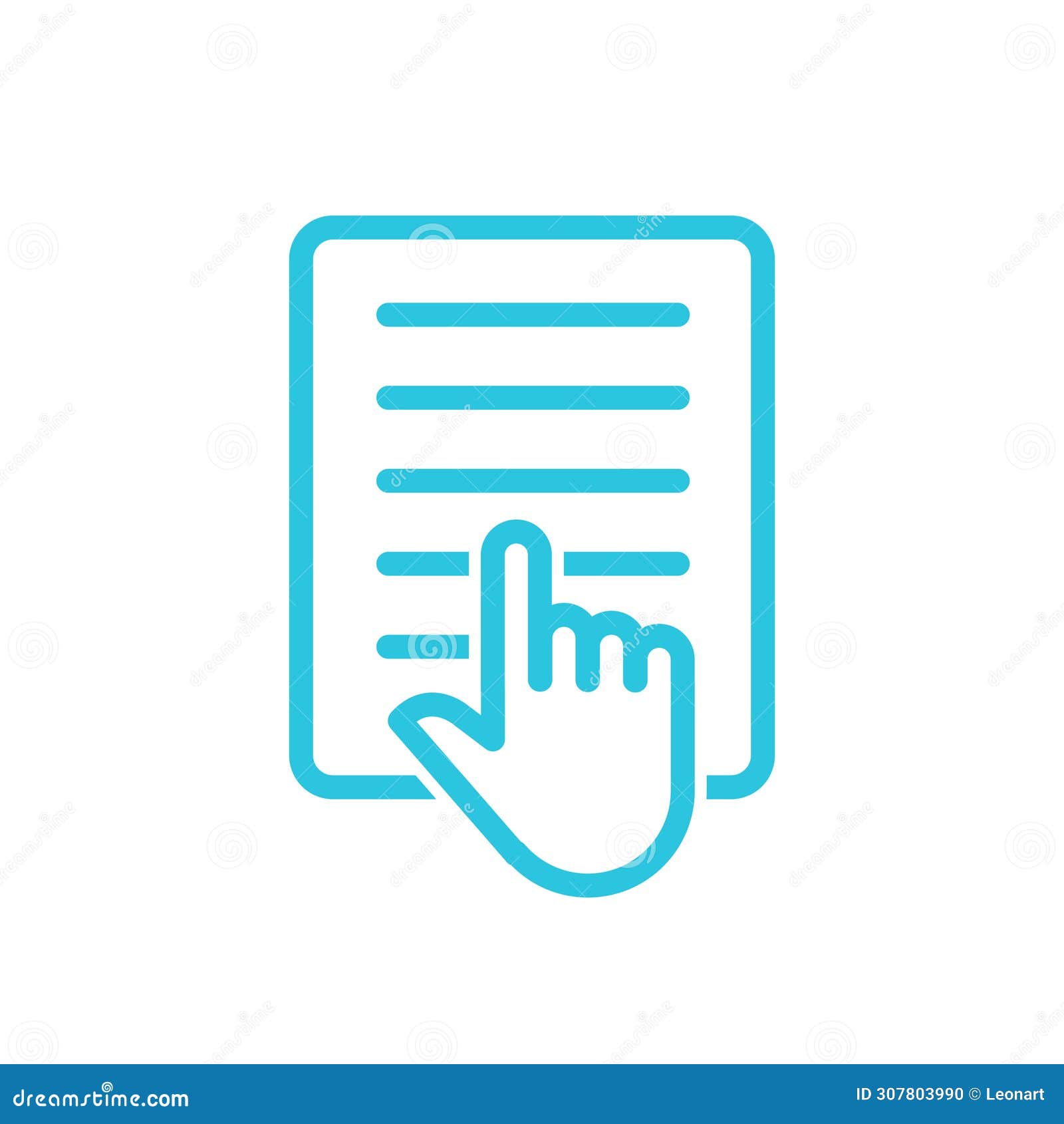 Reading Manual Icon. Instructions Stock Vector - Illustration of ...