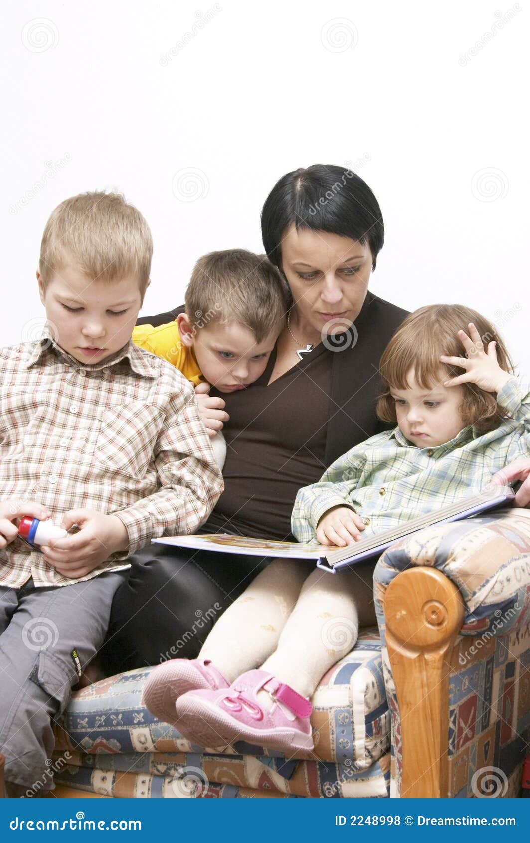 Reading with mum stock photo. Image of book, childhood - 2248998