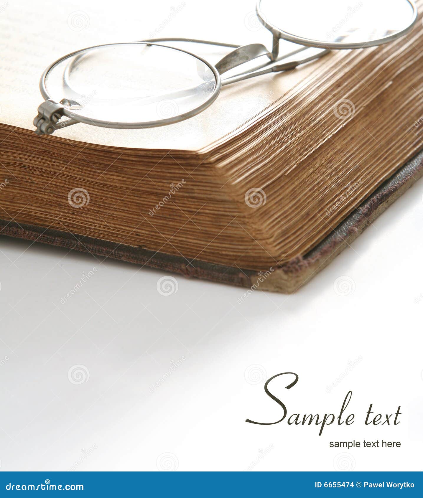 Reading Objects stock photo. Image of education, specs - 6655474
