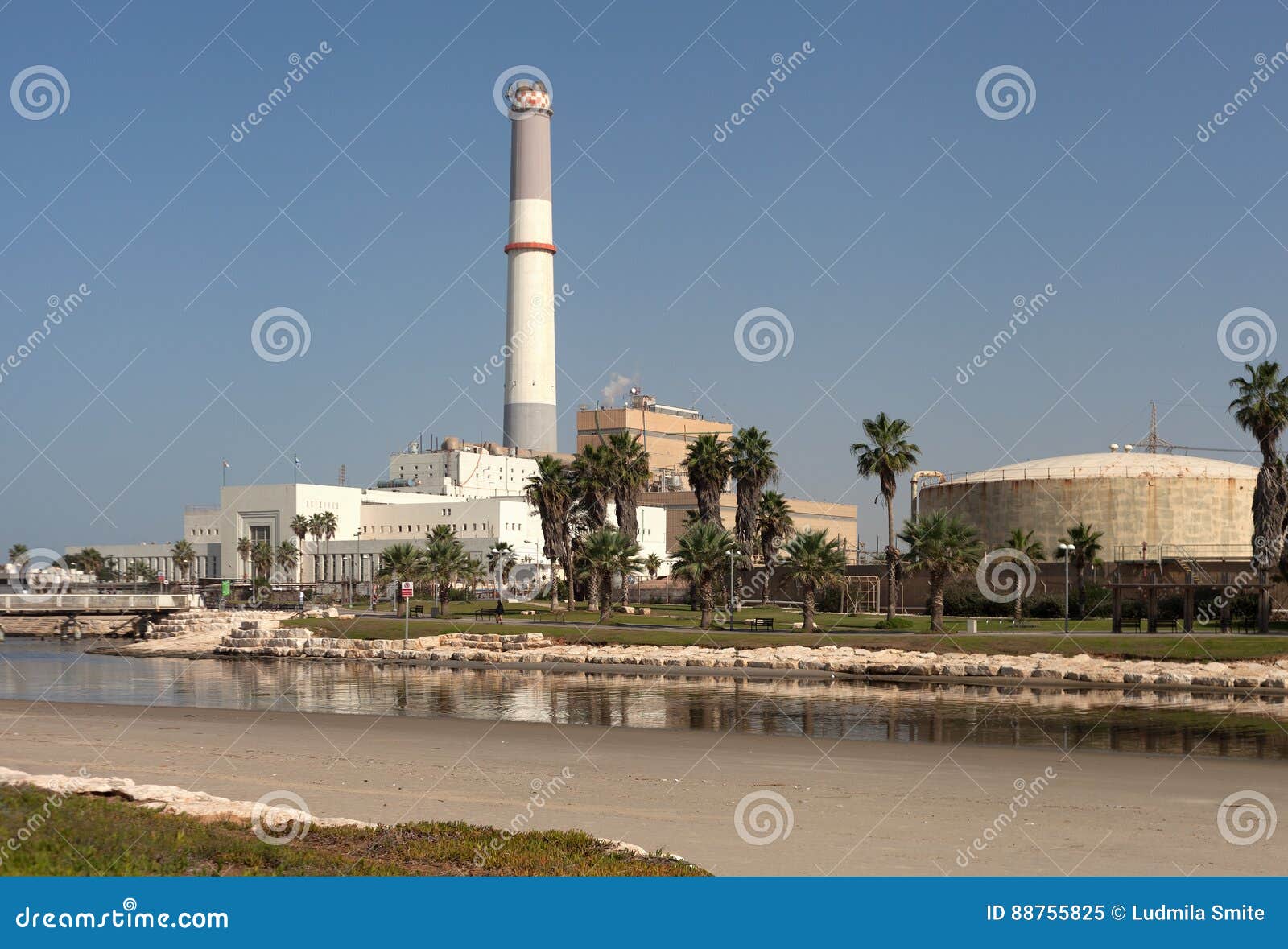 Reading power station. stock image. Image of tourism - 88755825