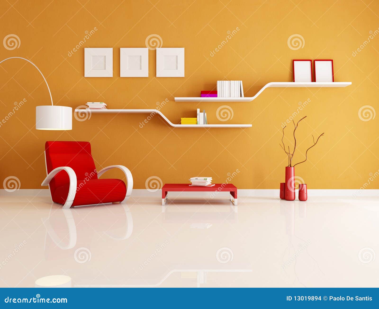 Reading room stock illustration. Illustration of domestic - 13019894