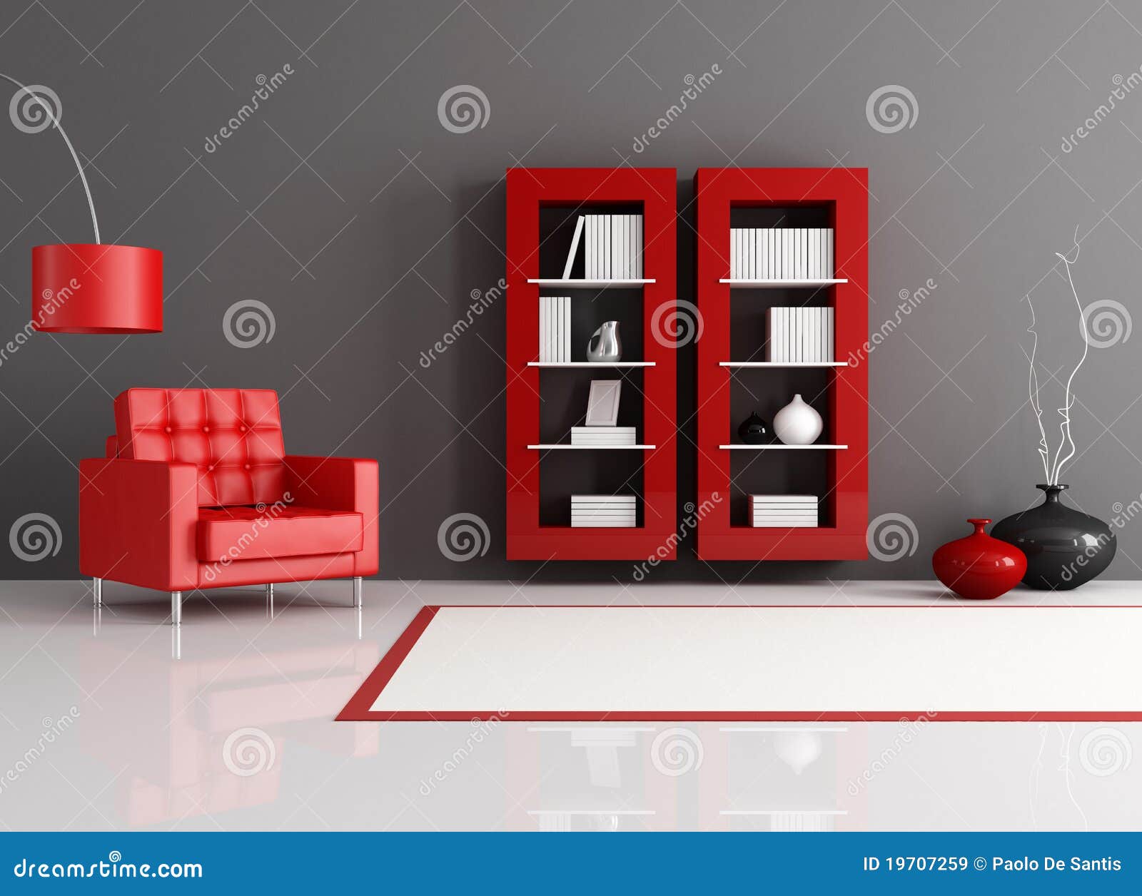 Reading room stock illustration. Illustration of style - 19707259