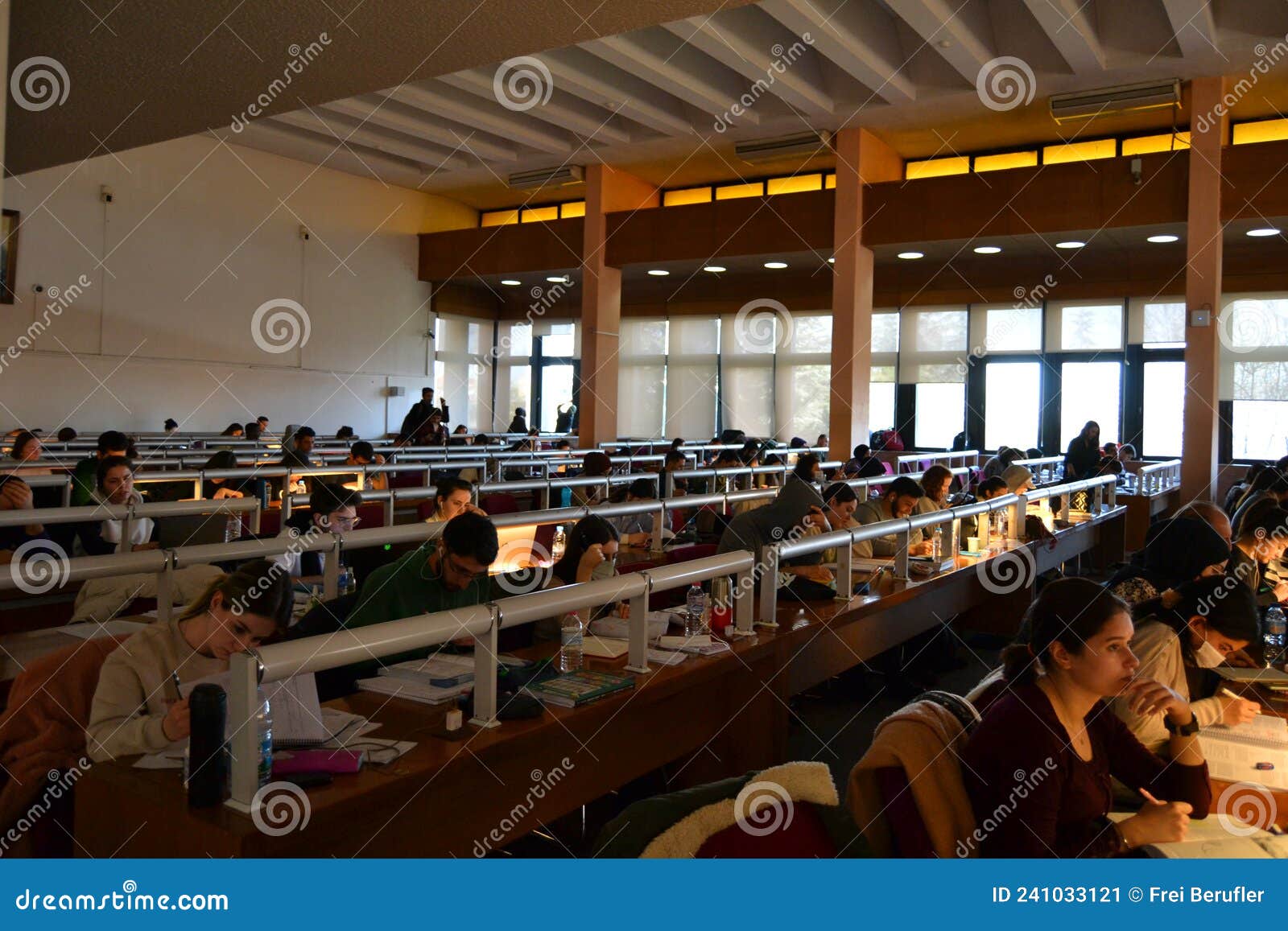 The Reading Rooms of the National Library in Ankara on 12/30/2021 at 1 ...
