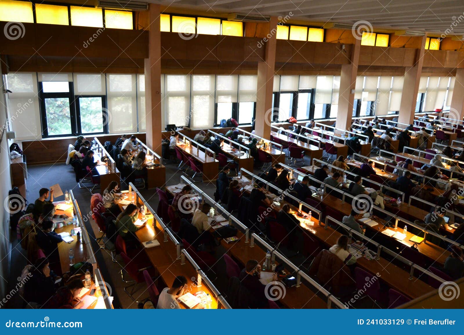 The Reading Rooms of the National Library in Ankara on 12/30/2021 at 1 ...