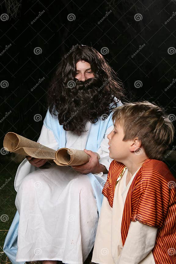 Reading the scriptures stock image. Image of adult, jesus - 3089797