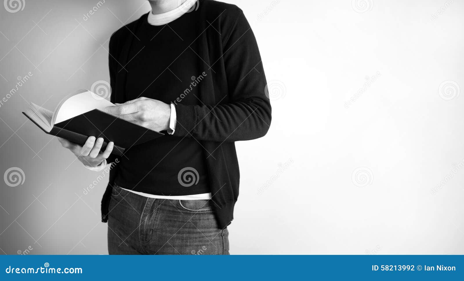 Reading and Standing - Stock Image Stock Photo - Image of industry ...