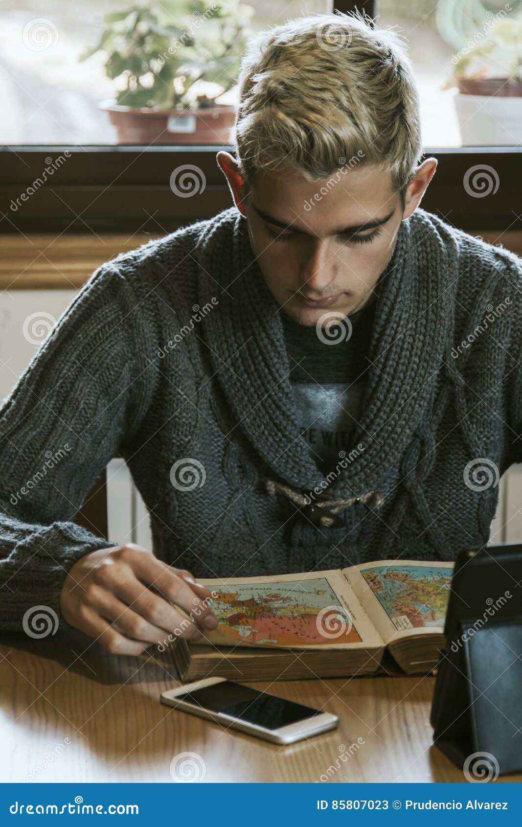Reading and studying stock image. Image of home, world - 85807023
