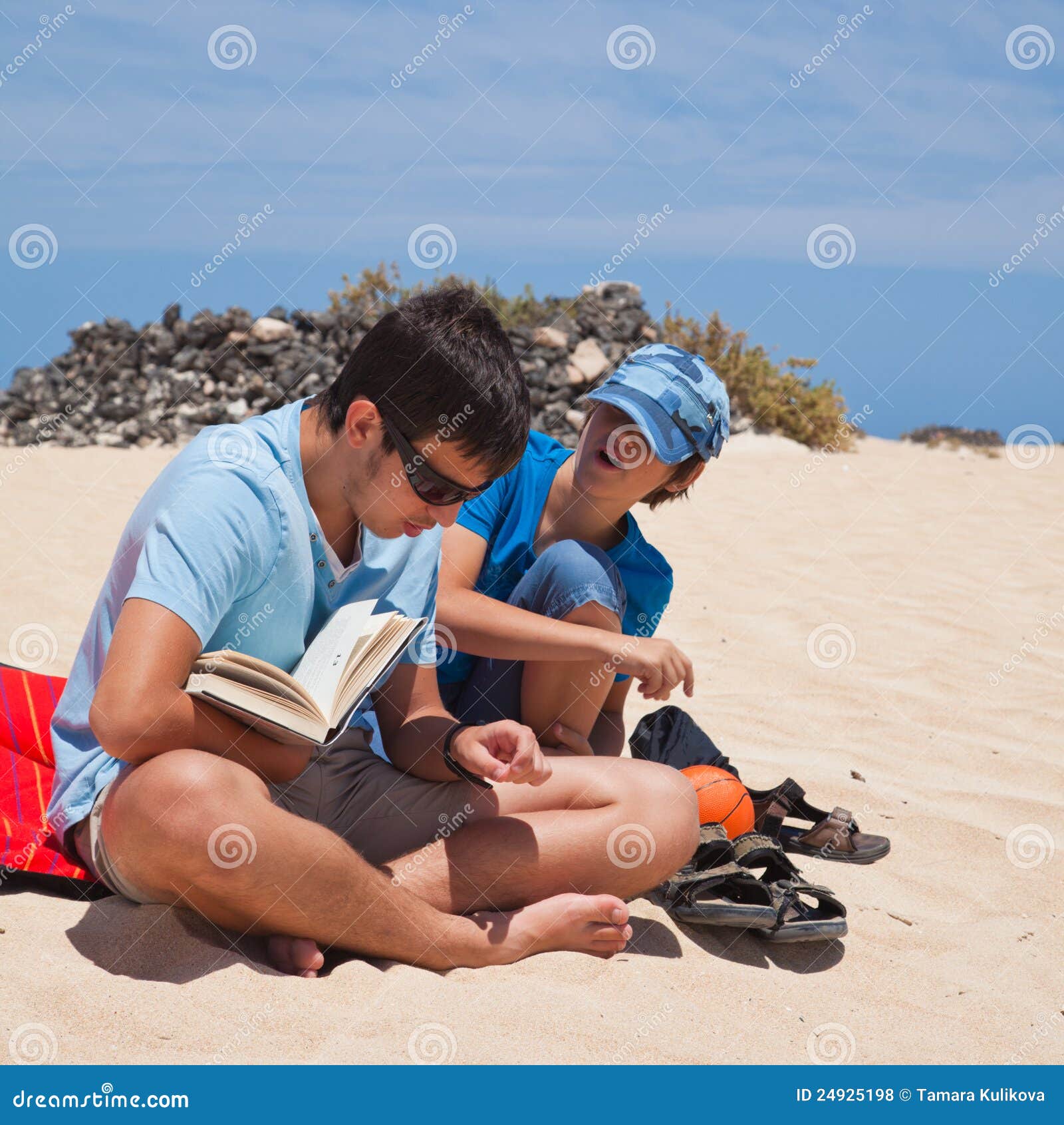 Reading and talking stock photo. Image of discussing - 24925198
