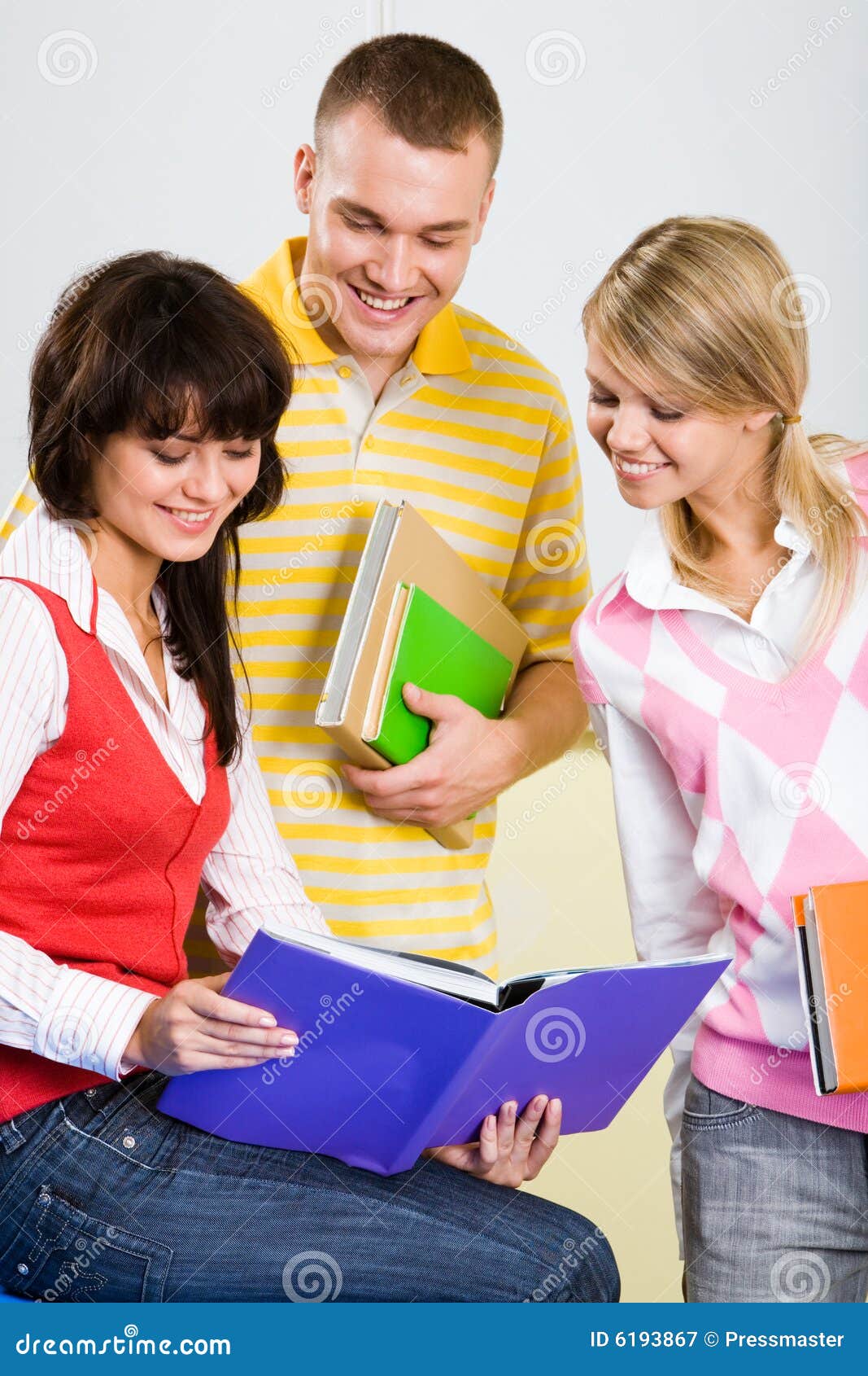 Reading task stock image. Image of adolescent, adult, intelligent - 6193867