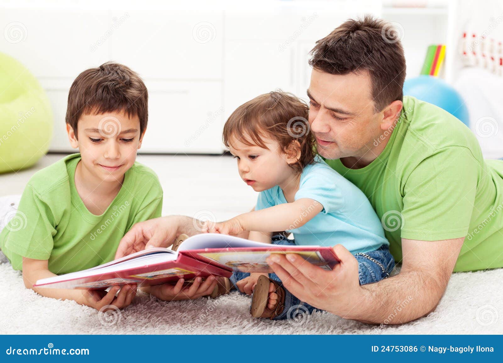 Reading time with father stock photo. Image of aged, father - 24753086